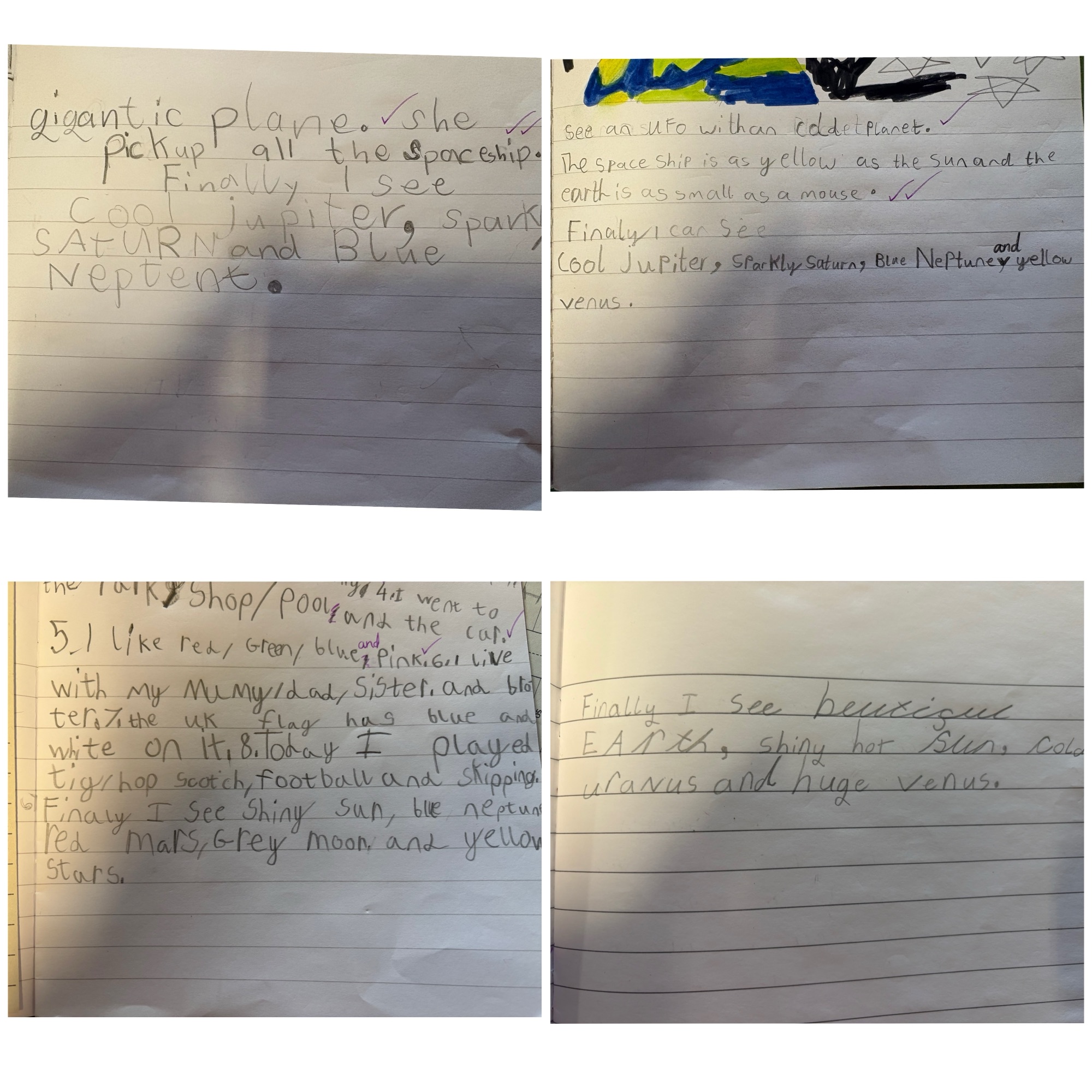 P3 imaginative writing and sports day! – St Cuthbert's RC Primary School