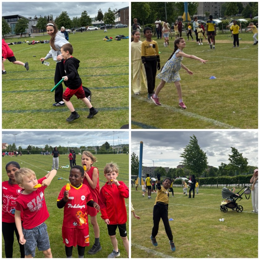 P3 imaginative writing and sports day! – St Cuthbert's RC Primary School